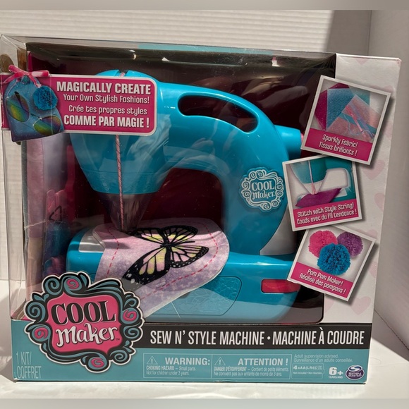 Cool Maker | Toys | New Cool Maker Sew N Style Sewing Machine With Pom ...